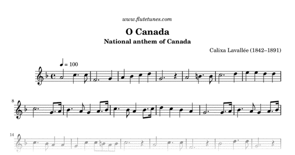 Canada National Anthem Song
