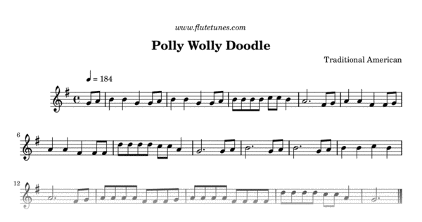 Polly Wolly Doodle meaning