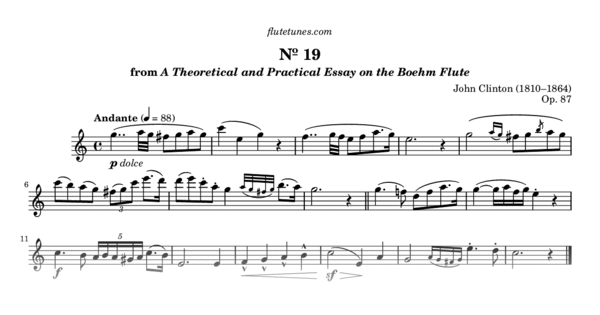 Study No. 19 in C major from A Theoretical and Practical Essay on the ...