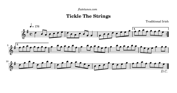 Chord Chart Tickle My Strings